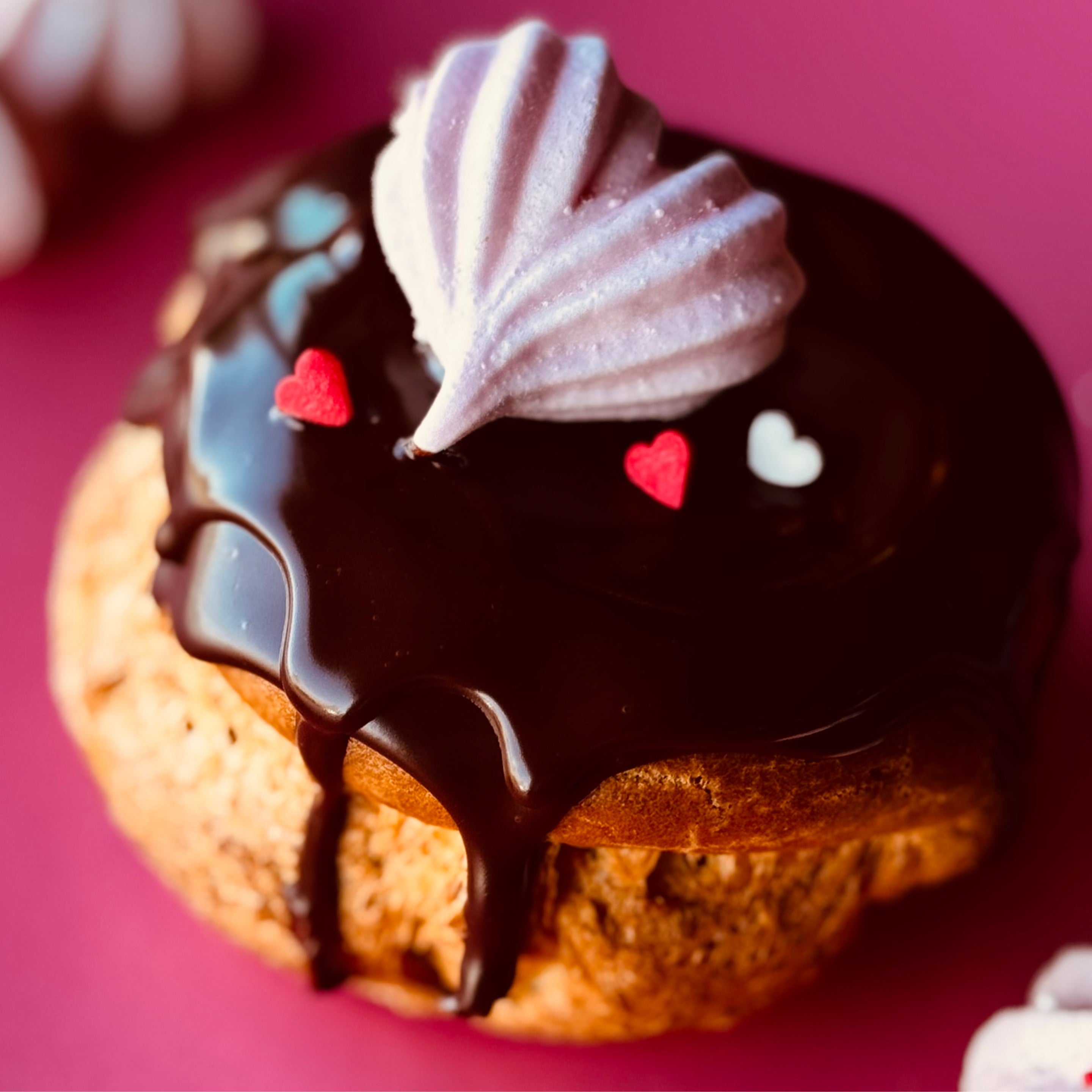 Jumbo Chocolate Cream Puff | FUJI BAKERY Seattle